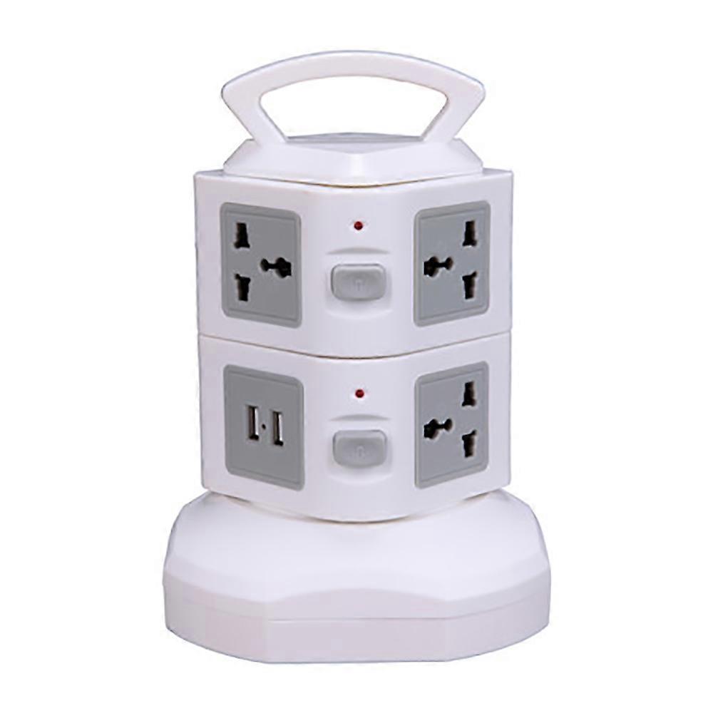 Power Strip Vertical Power Strip Universal 7/11/15/19 Way Power Outlet ...