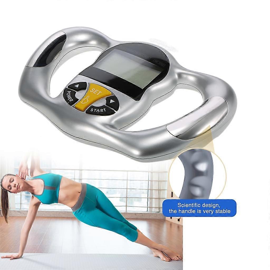 Body fat meter Handheld digital body fat analyzer Health monitor ...