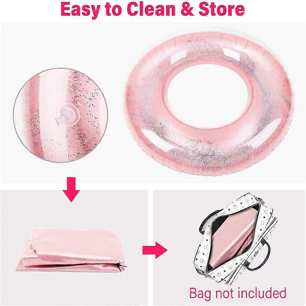 table Swimming Ring, Pool Party Inflatable Toy, Round Swimming Ring ...