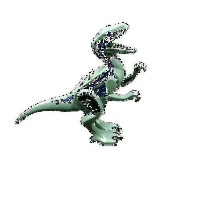 2pcs Jurassic Dinosaur World Park Dinosaur Indoraptor Velociraptor Blue ...