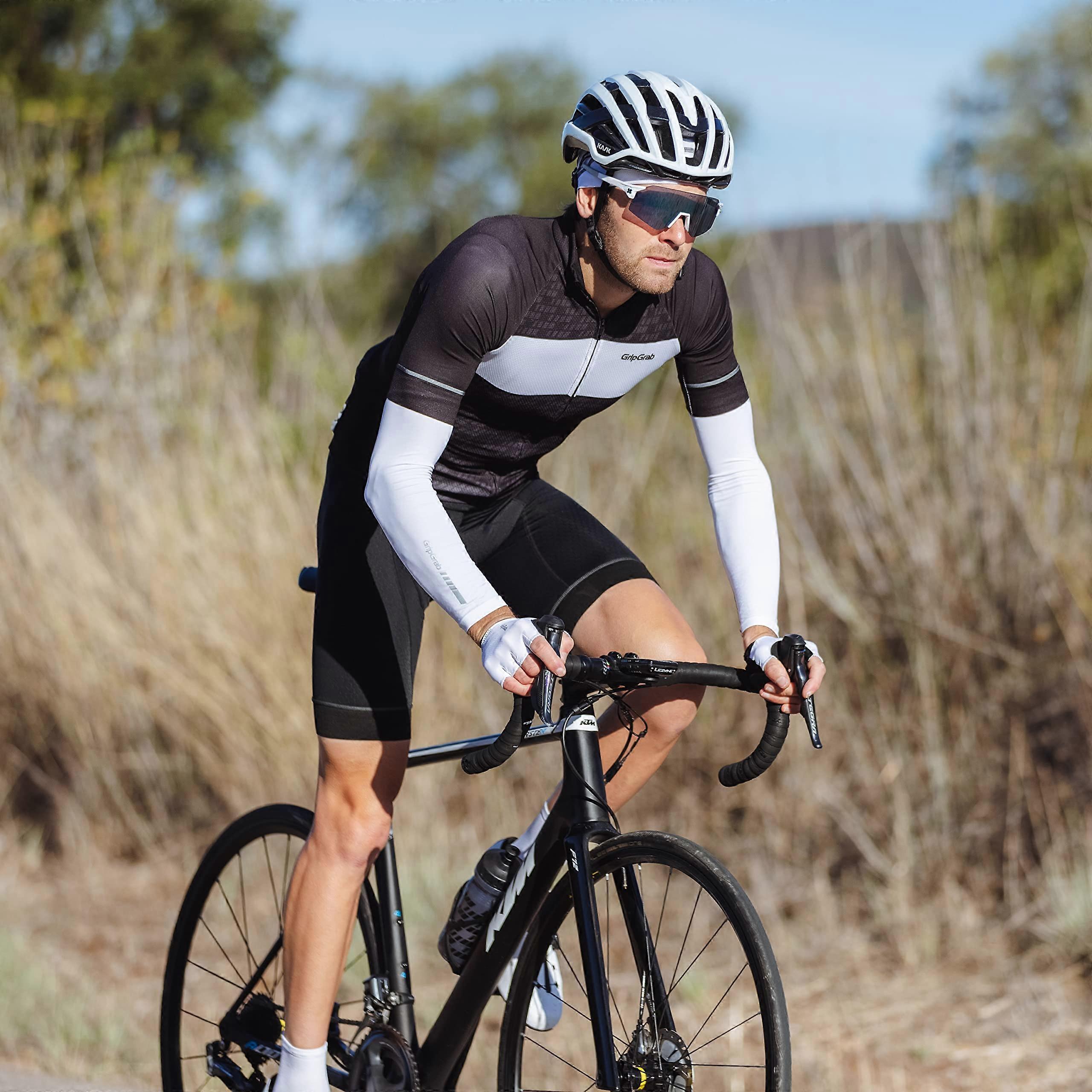 UPF 50+ UV-Protection Summer Cycling Arm Sleeves Anti-Slip Thin ...