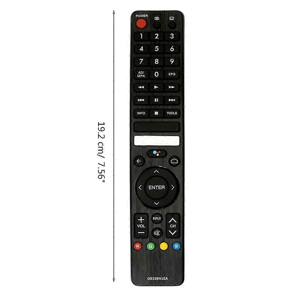 Smart TV Voice Remote Control for SHARP AQUOS 4T-C60BJ3T TV with ...