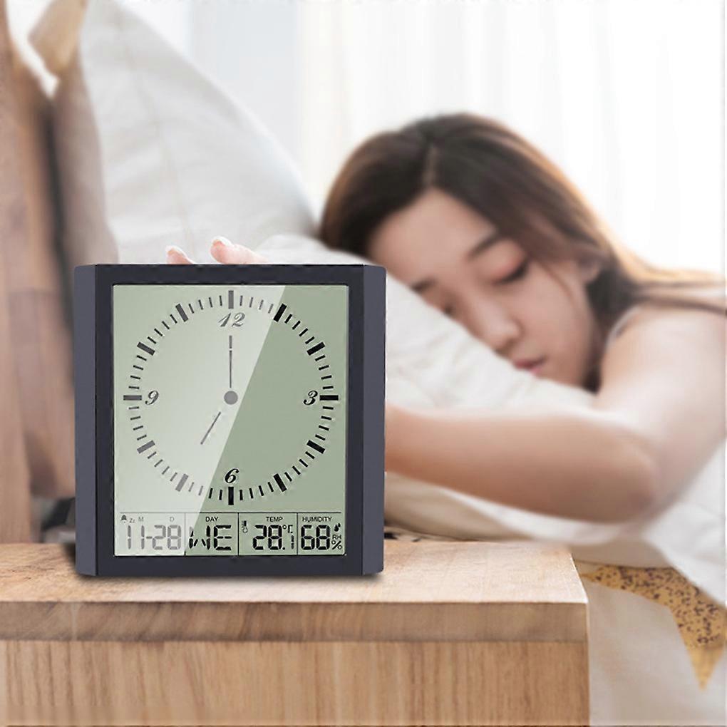 XHX Adjustable Multi-Function Led Lantern Square Digital Alarm Clock ...