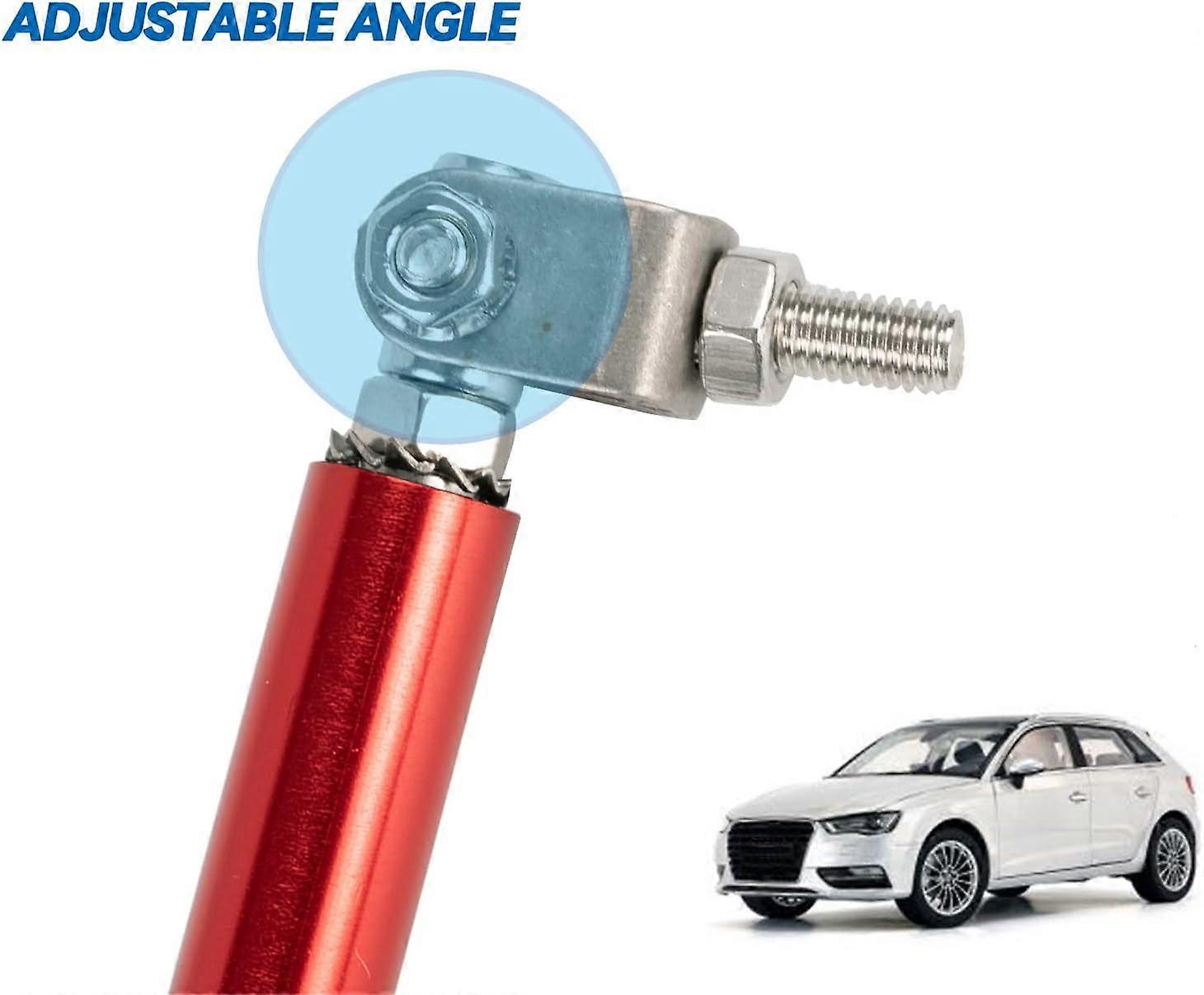 2X Adjustable Front Bumper Lip Splitter Spoiler Strut Rod Tie Support ...