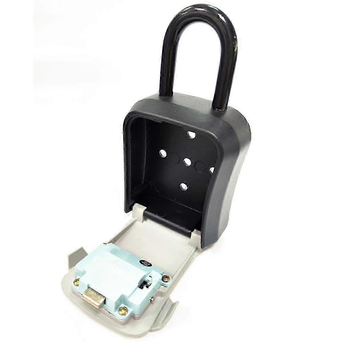 Lock Box, Key Lock Box Wall Mounted Portable Combination Lock Box ...