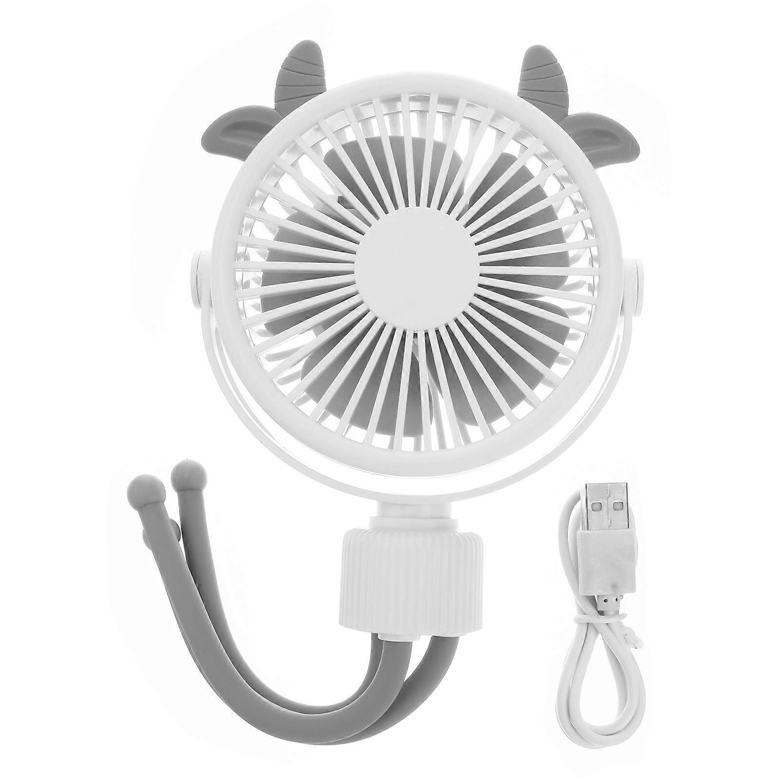 Portable Fans Baby Stroller Fan Mini Fan Bike Fan Handheld Fan Flexible ...