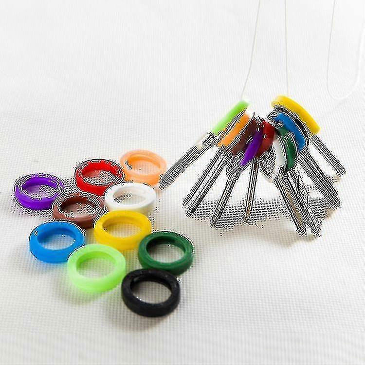 Botao Coloured Key Covers,rubber Keycaps Silicone Key Identifier Caps ...