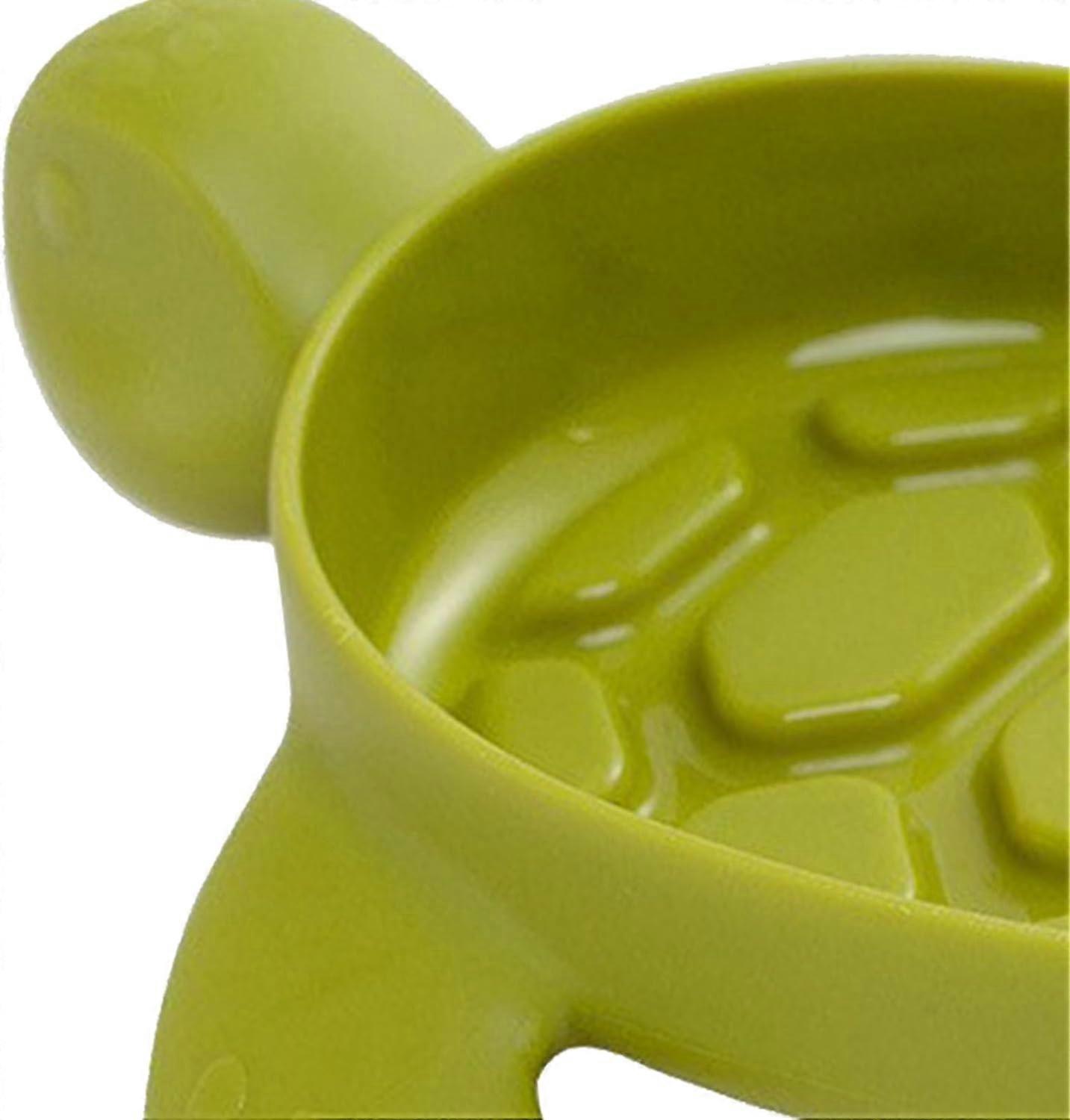 Soap Box with Drain Hole, Cute Cartoon Turtle Shape Soap Holder Box Bar ...