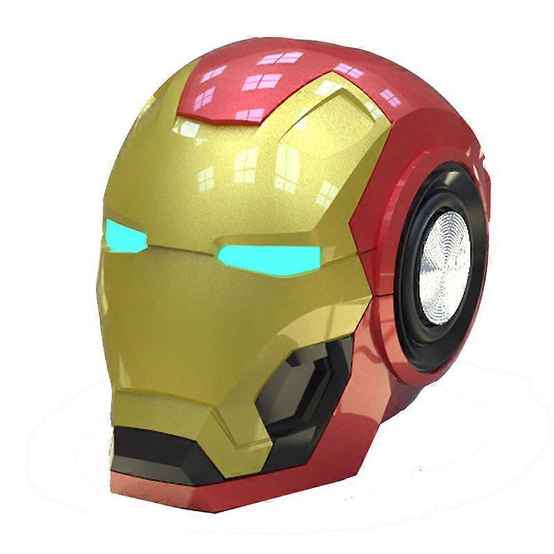 Wireless Bluetooth Speakers Iron Man Portable Mini Hifi 360 Stereo ...