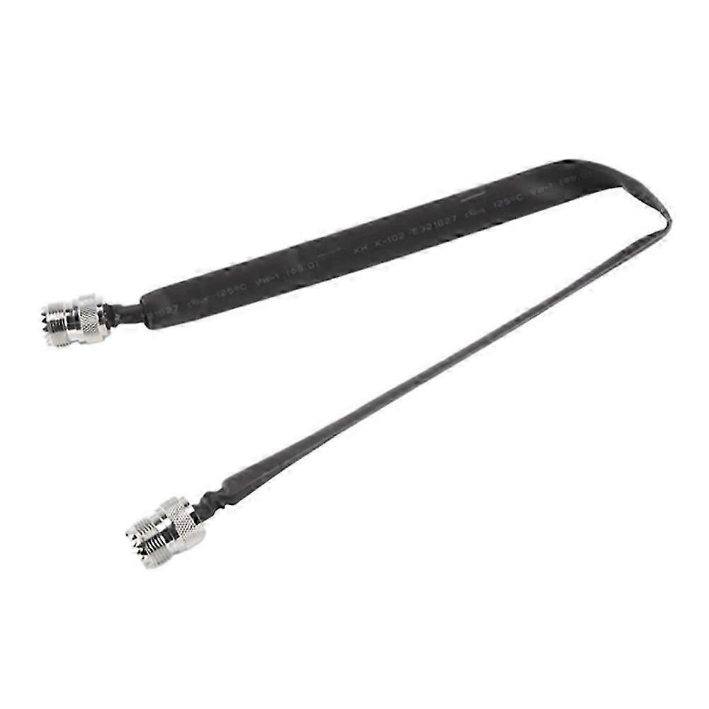 Door/Window Pass Through Flat RF Coaxial Cable SO239 UHF Female To UHF ...