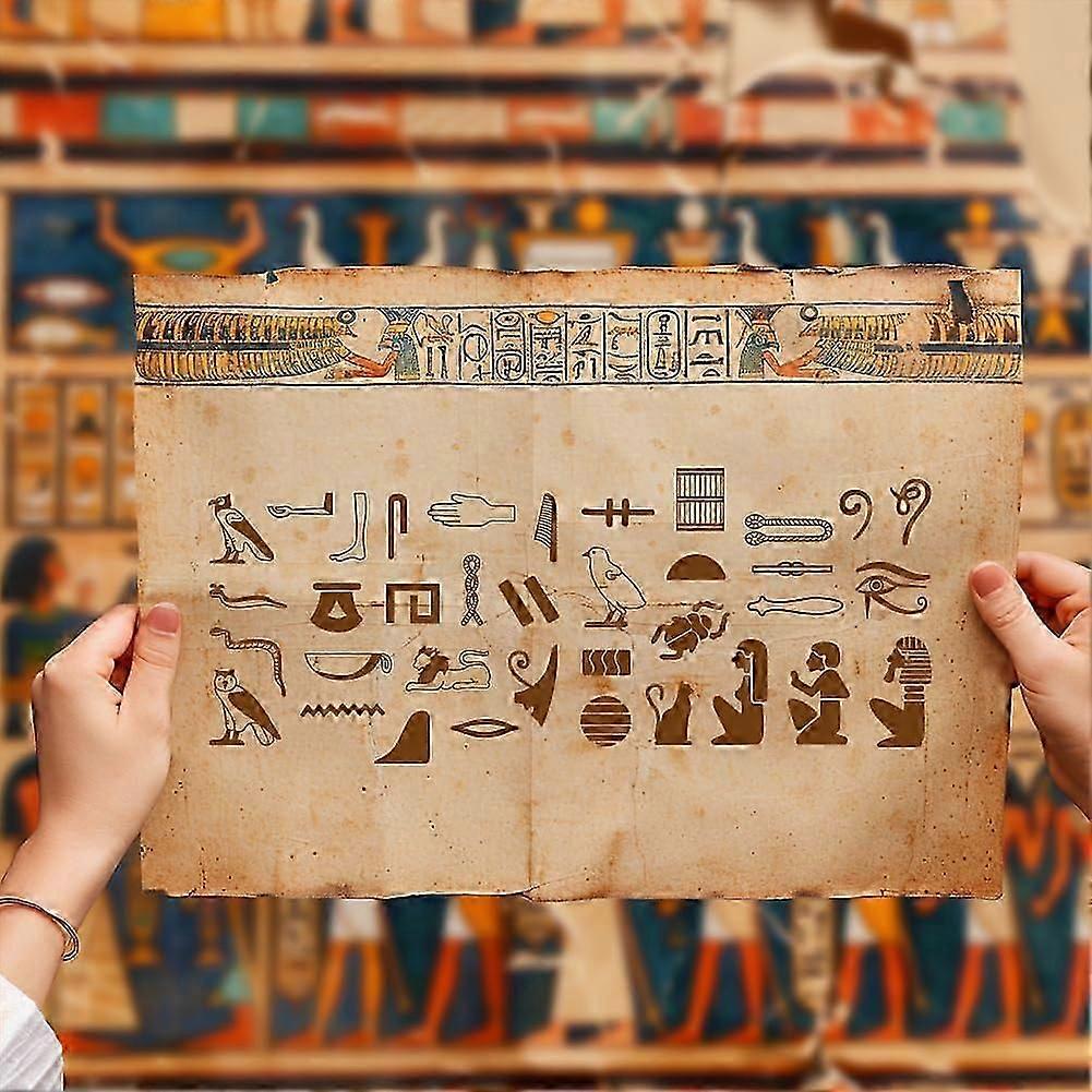 Egyptian Hieroglyphs Words Clear Stamp for Card Making Ancient Egyptian ...
