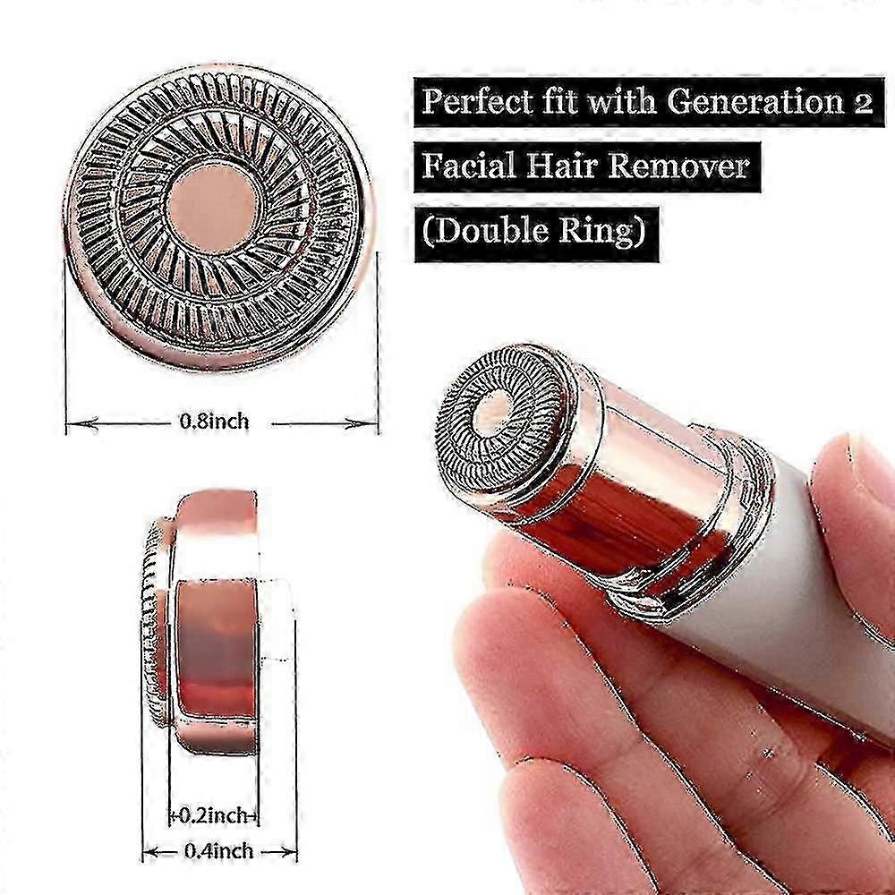 Women Facial Hair Remover Replacement Heads Generation 1 For Finishing ...