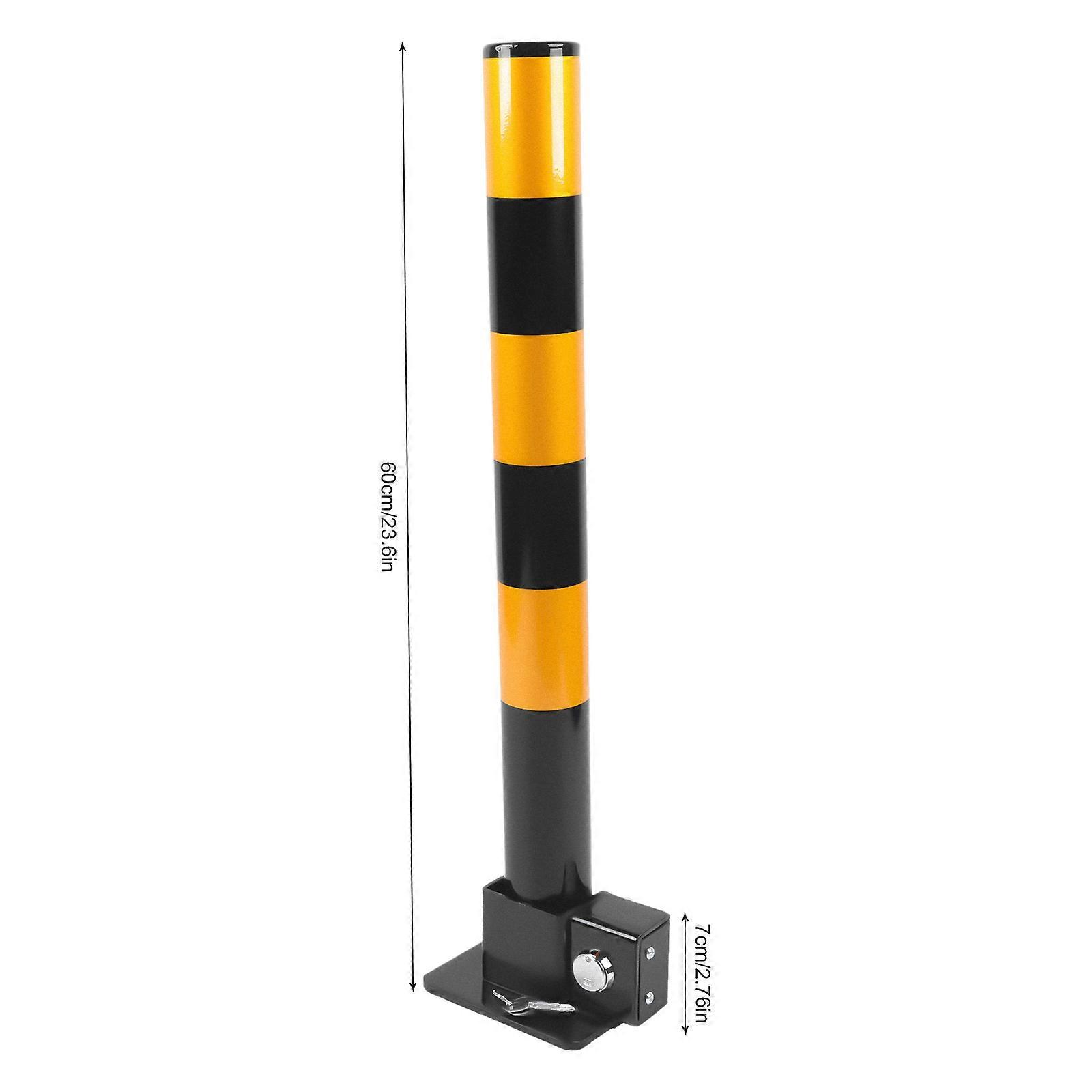 2pcs Parking Barrier Anti-collision Column Warning Column Isolation ...