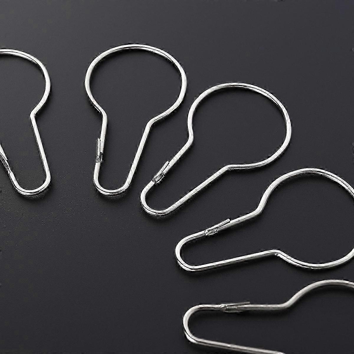 Shower Curtain Hooks Curtain Hooks Drapes Holdback Curtain Hooks Shower ...