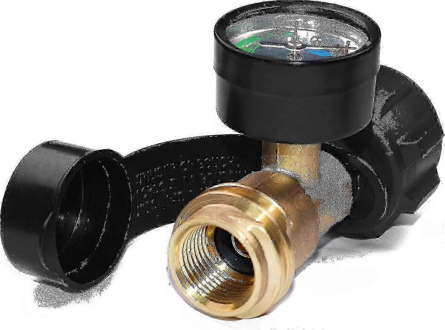 Propane Tank Level Gauge & LP Gas Meter - Color-Coded Universal ...