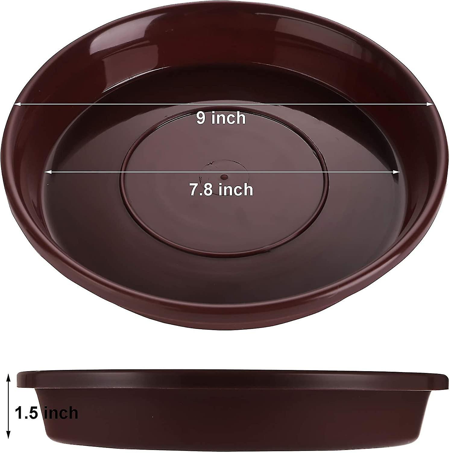 10pcs 23cm Round Flower Pot Saucer Plastic Round Saucers Plastic Flower ...