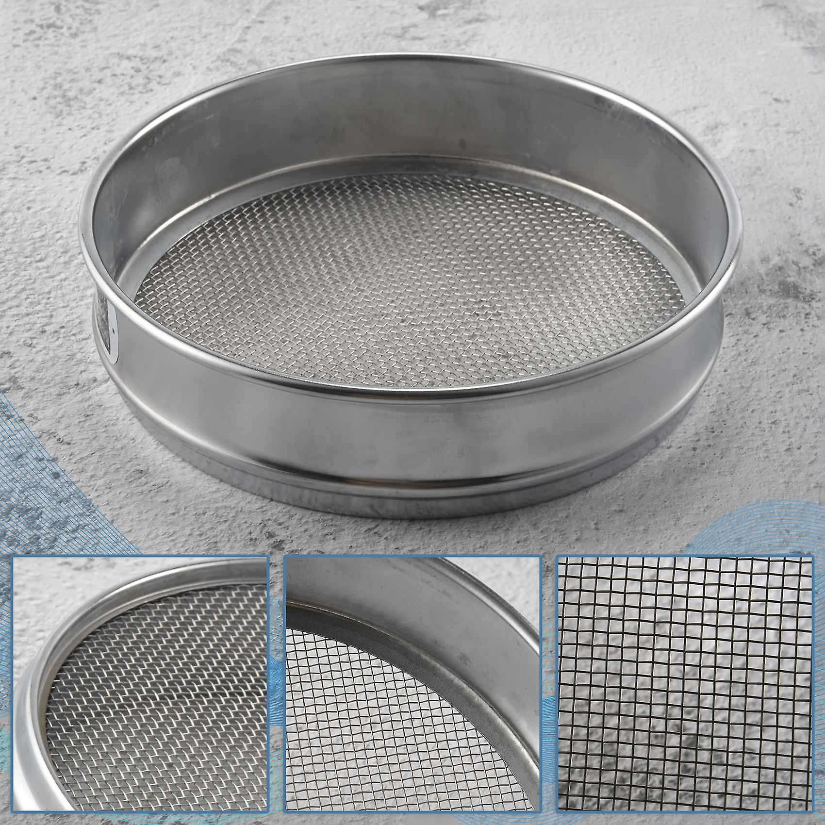 Heavy Duty Garden Riddle Sieve Mesh Soil Sift Compost Seed Tray ...
