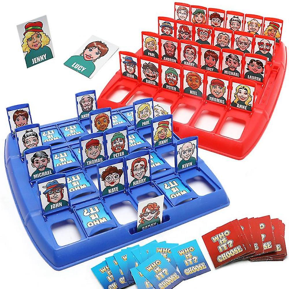 Who Is It Board Game Funny Guess Who Cards Game Toys Desktop ...