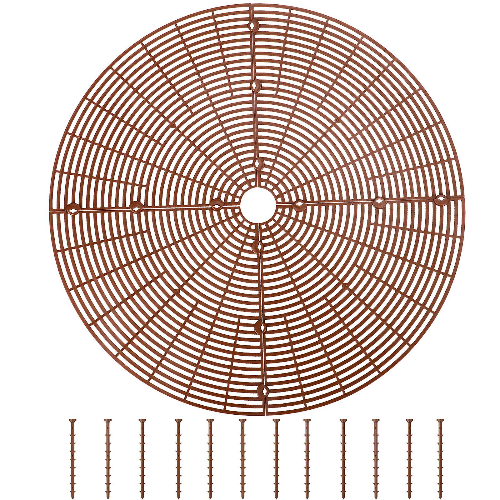 Plant Pot Soil Guard With Nails Plant Pot Grid Flower Pot Cover Garden ...