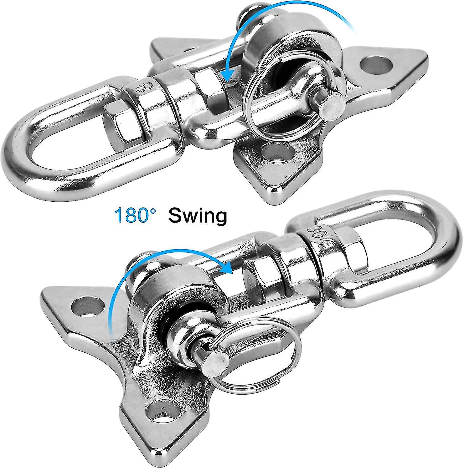 Ceiling Hook Hanging Chair Hook 360 Swivel, Stainless Steel Outdoor ...