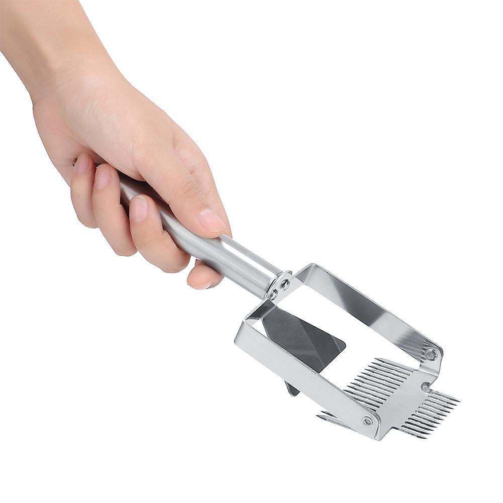 Double Needle Steel Beehive Uncapping Fork 9.4x3.0 Honey Scraper Tool ...