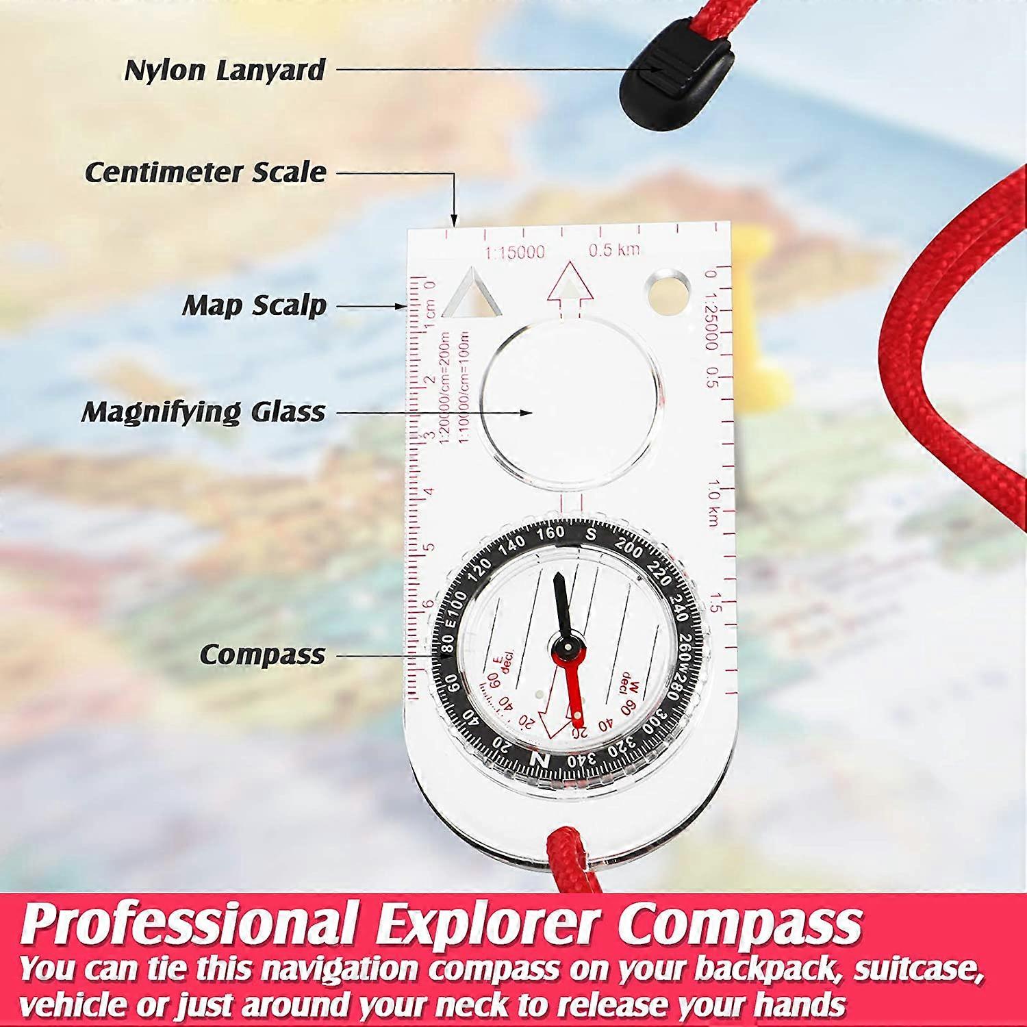 Navigation Compass Orienteering Compass Boy Scout Compass Hiking ...