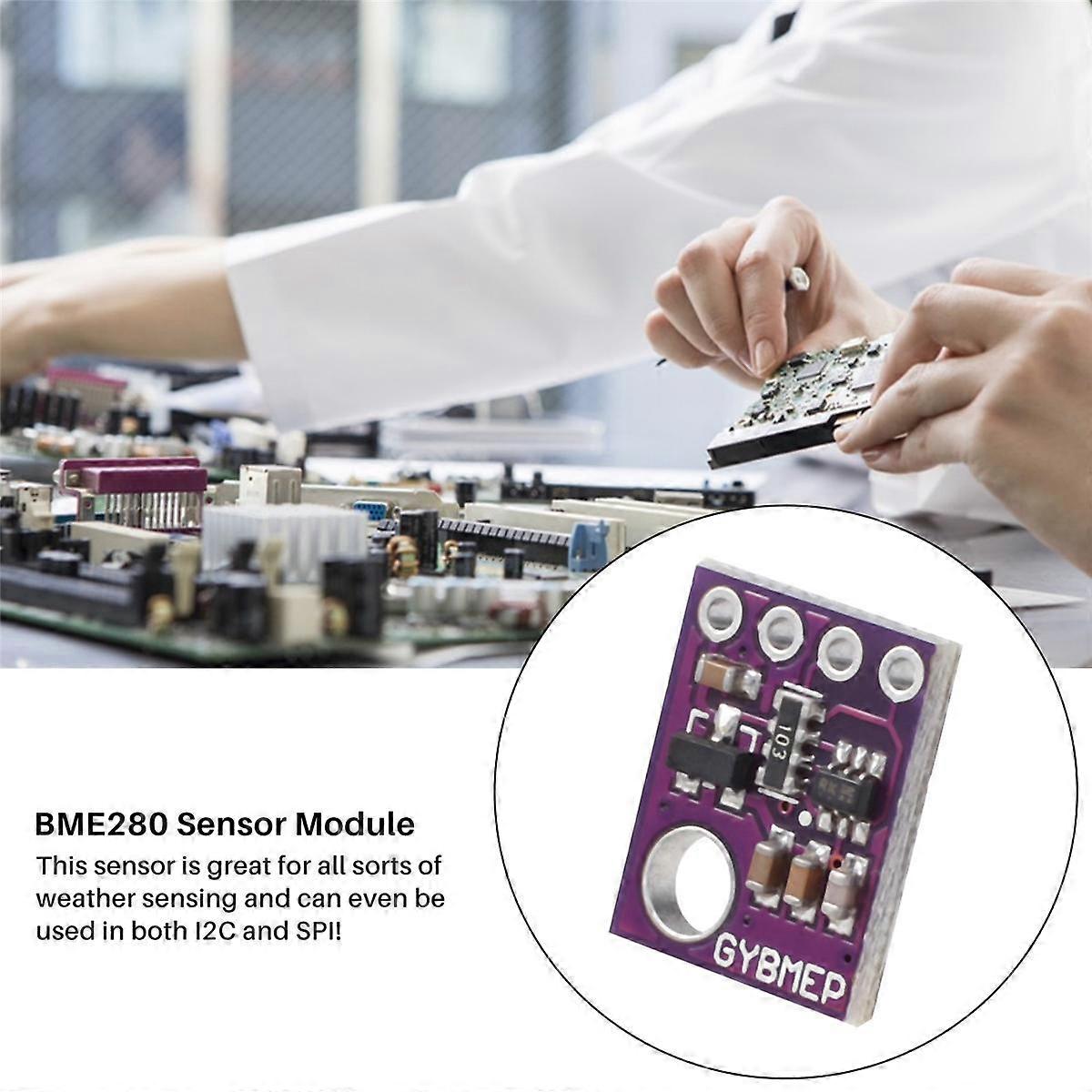 3PCS BME280 5V Digital Sensor Temperature Humidity Barometric Pressure ...