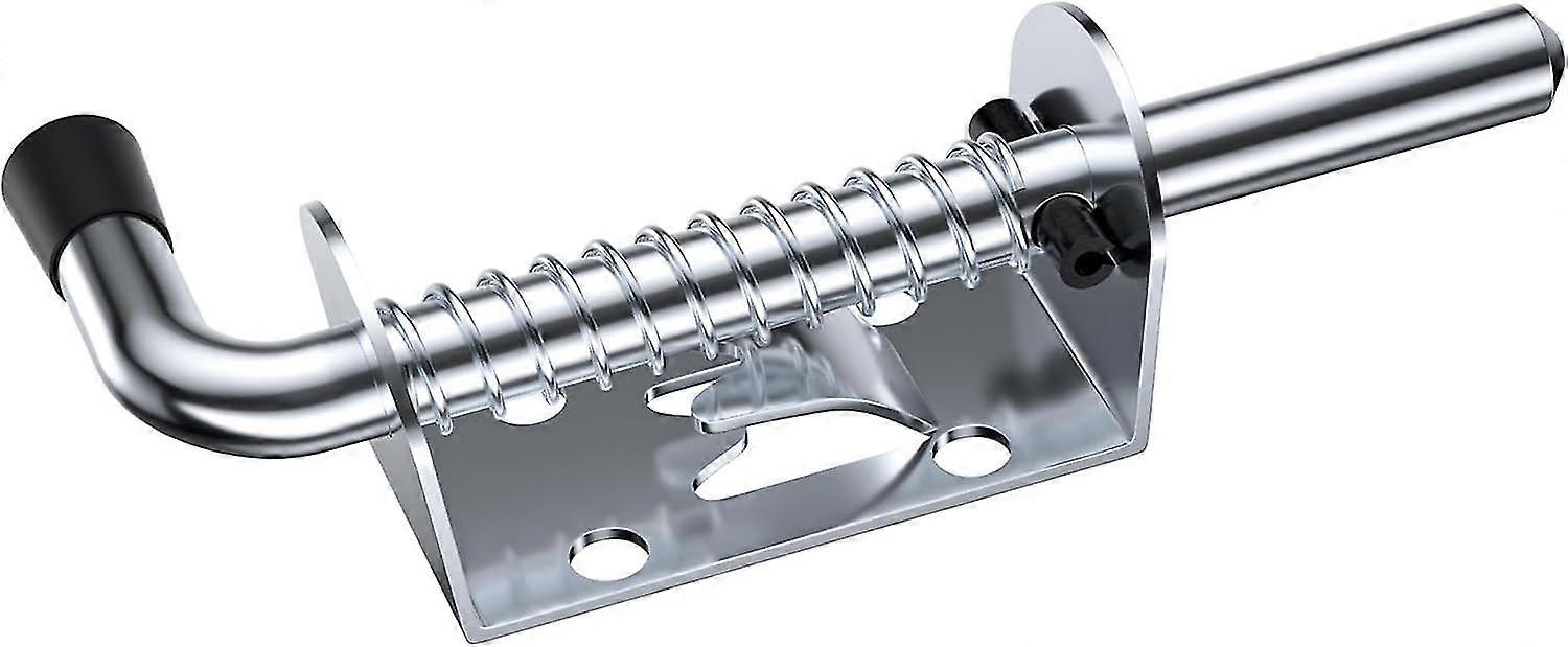 2 PCS 128MM Heavy Duty Spring Latch Pins,Spring Loaded Gate Latch ...