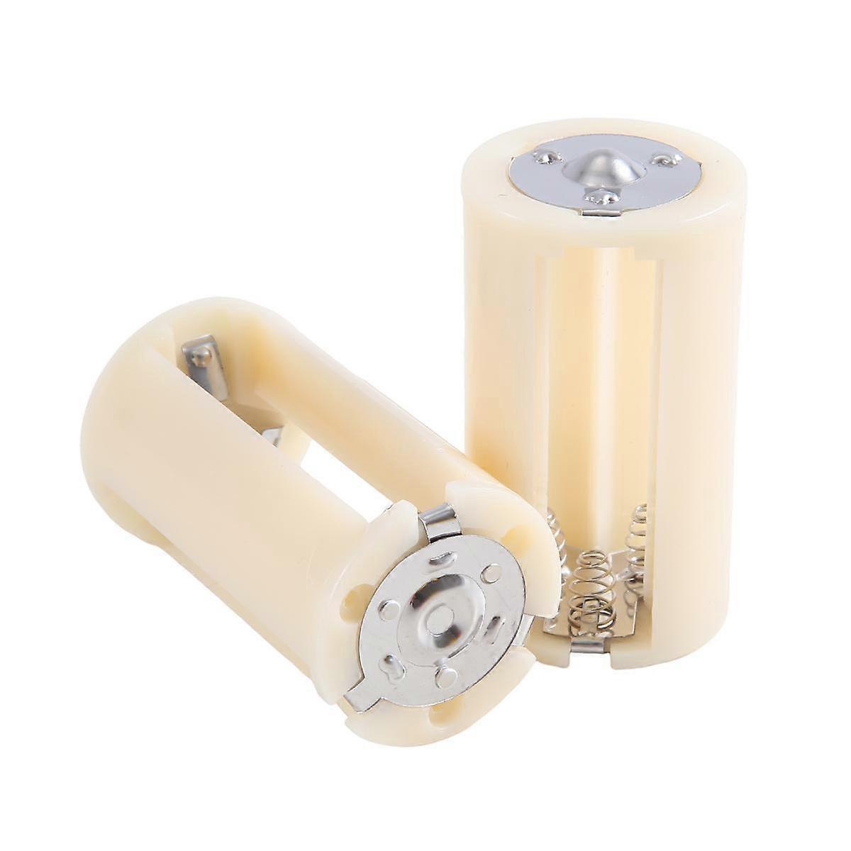 AA to D Battery Box 3 X AA to D Size Battery Adapter Converter Holder ...