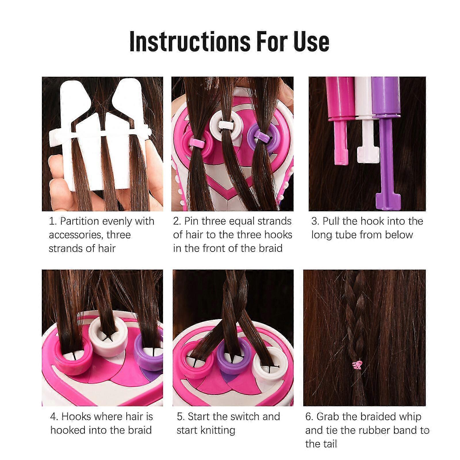 Electric Hair Braider,hair Styling Diy Convenient Twist Braid Hair ...