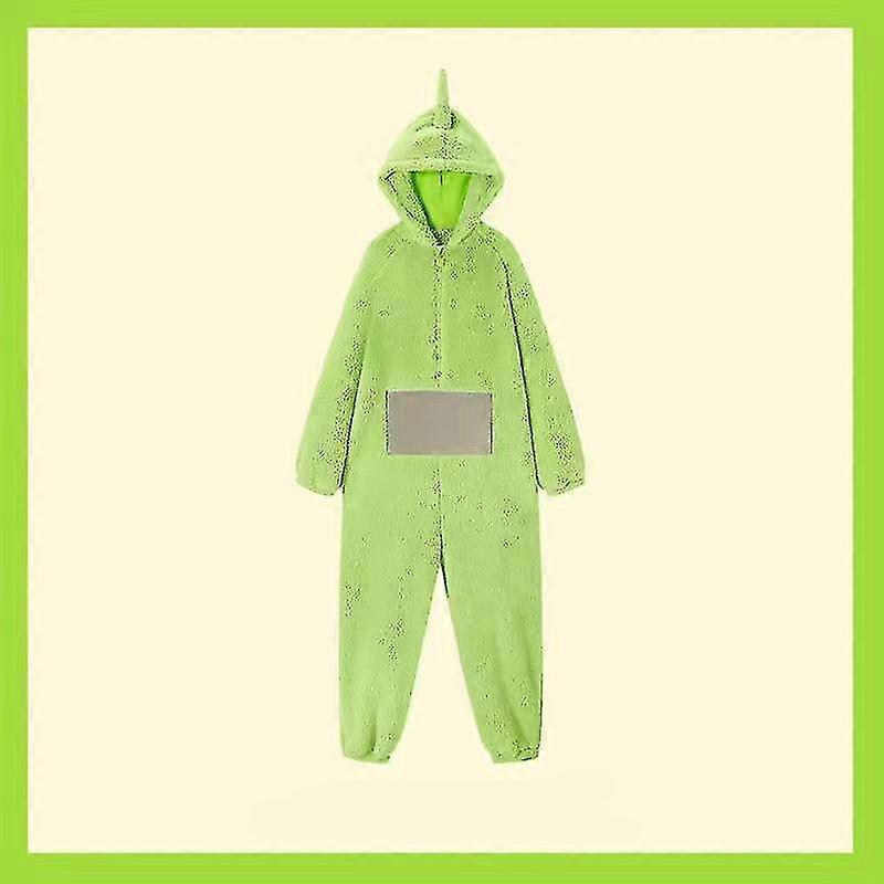 Teletubbies Costumes Disi Onesies Lala Cosplay Pajamas Adult Pyjamas ...