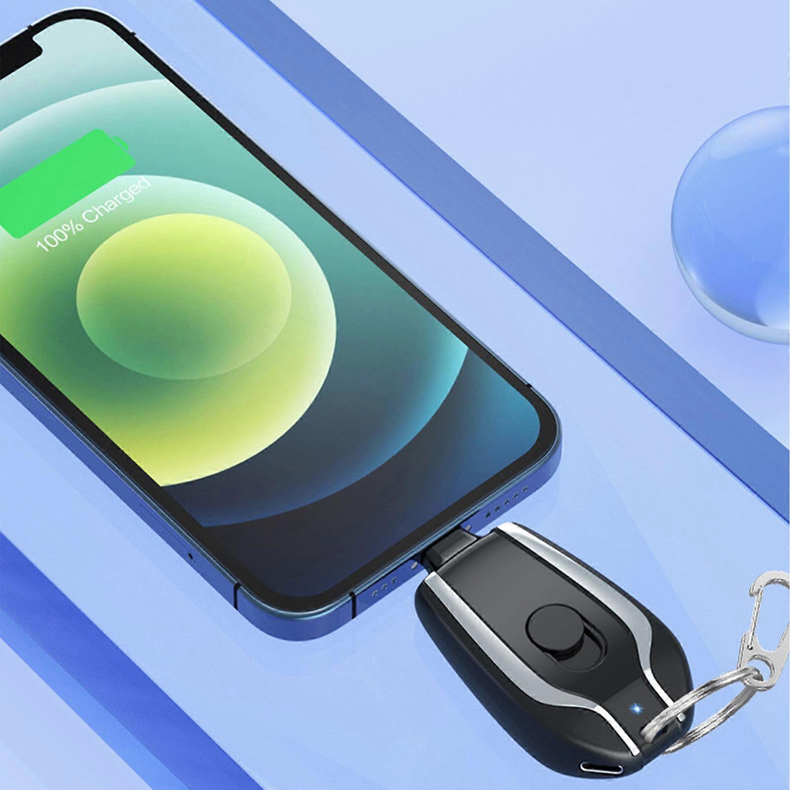 Keychain Portable Charger 1500mAh Mini Power Emergency Pod, Fast ...