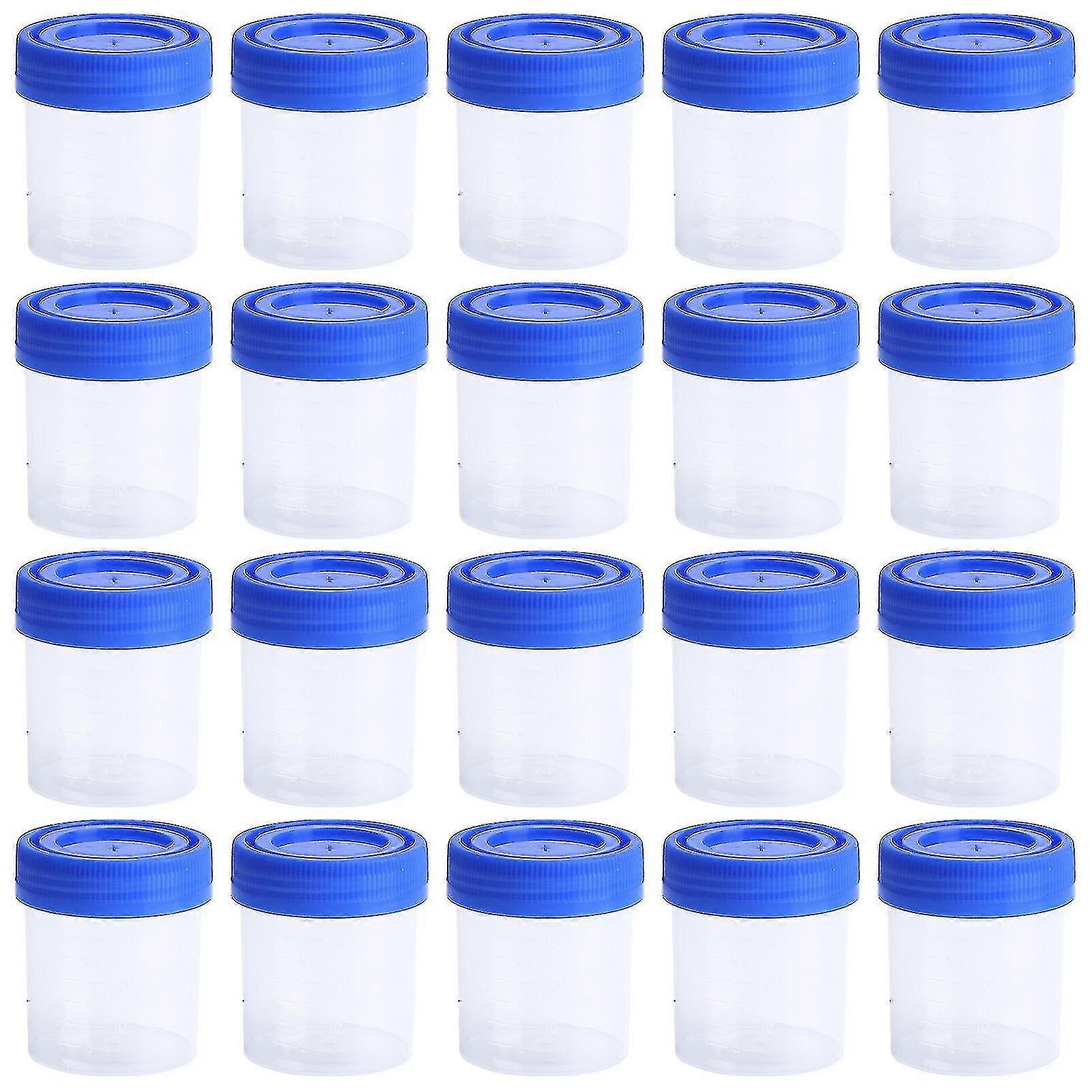 50 Pcs/1 Pack 40ml Specimen Sampling Practical Urine Container With ...