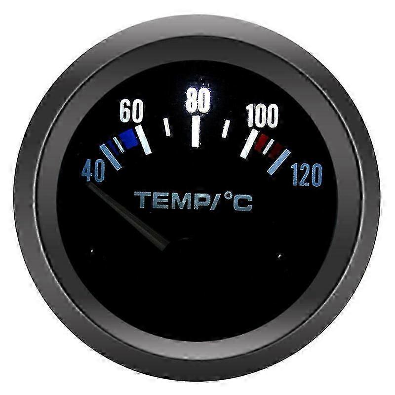 Electric Water Temperature Gauge, 12V DC 2" 40 - 120 Universal Car ...