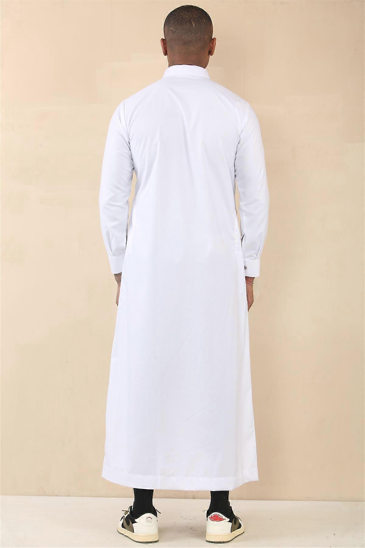 Men's Thobe Arab Saudi Emirati Islamic Clothing Jubba Robe | Fruugo US