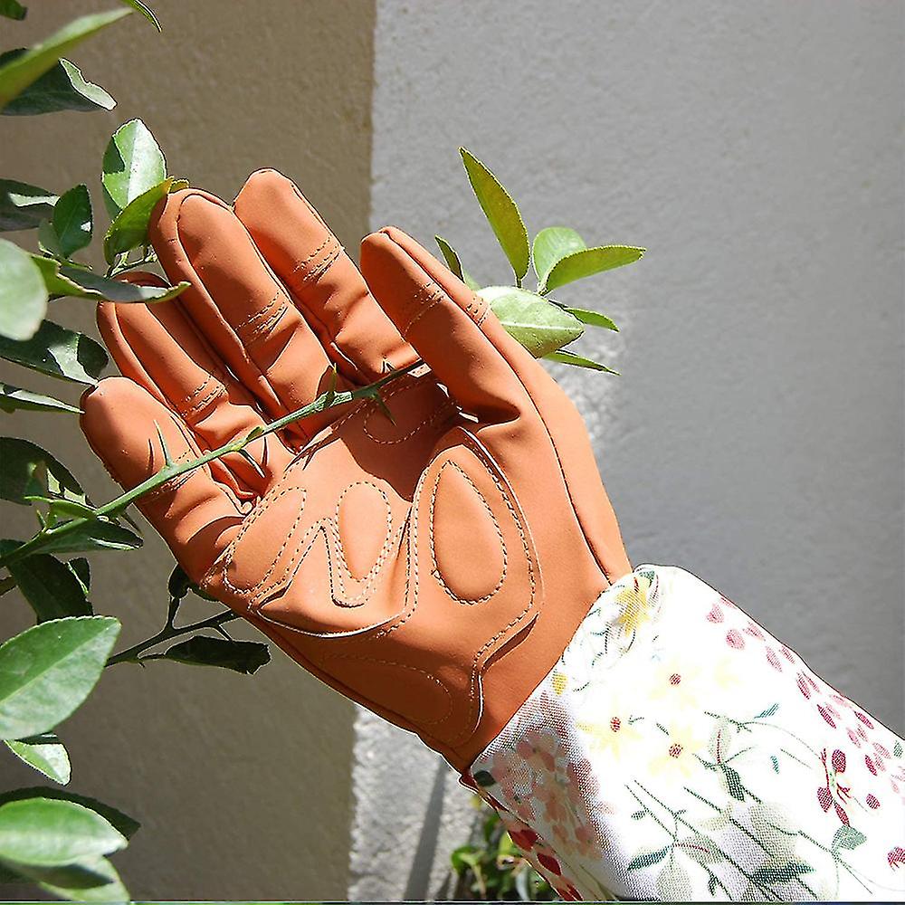 Garden Gloves Women Women Thorn Proof Pruning Garden Gloves With Extra Long Forearm Protection ...