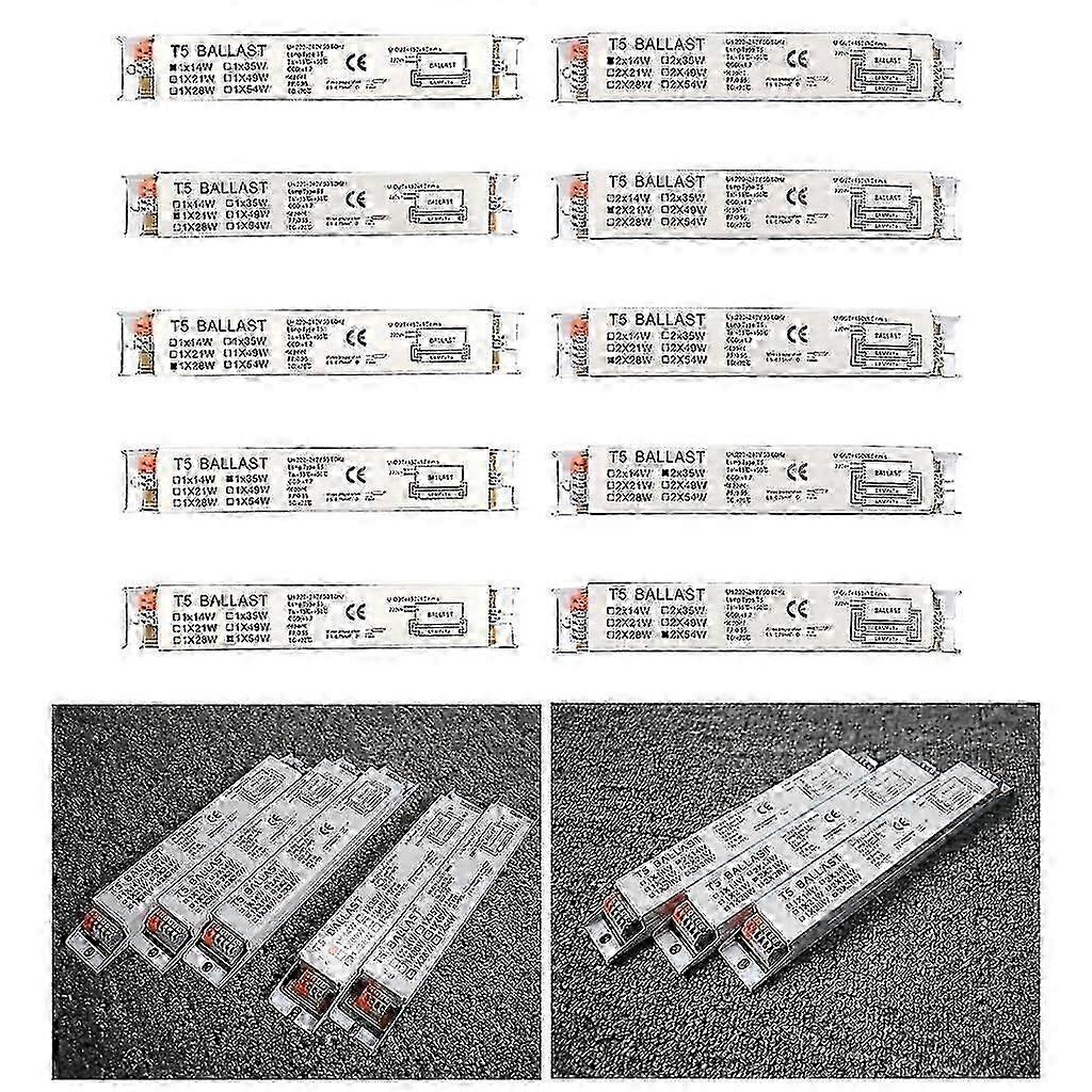 220-240v Wide Voltage T5 Electronic Ballast Fluorescent Lamp Ballasts ...