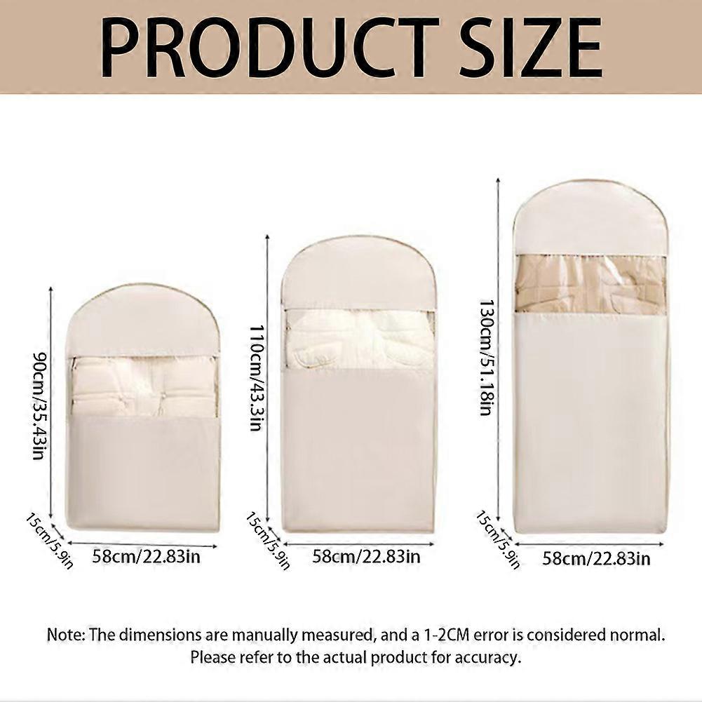 Hanging Clothes Compression Bags Hanging Protector for Down Coat for ...