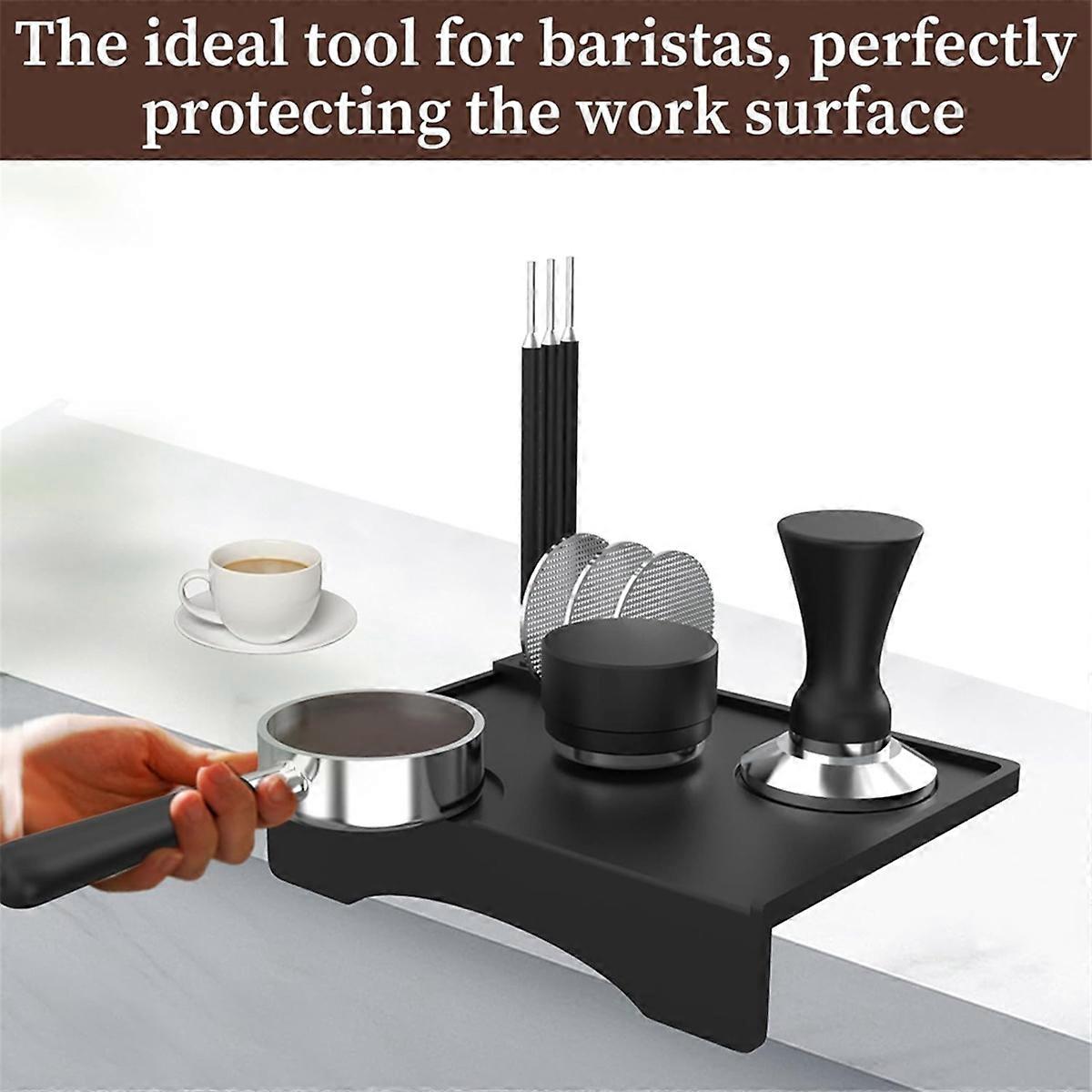 Silicone Coffee Tamper Mat, Tamp Coffee Tamping Pad | Fruugo UK