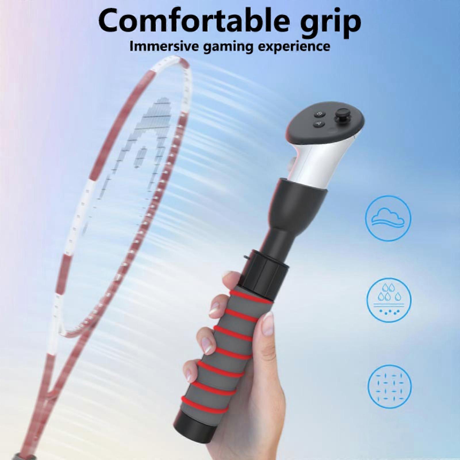 VR Gorillas Tagg Long Arms Grips for Quest3S Sabers Golf Clubs Baseball ...