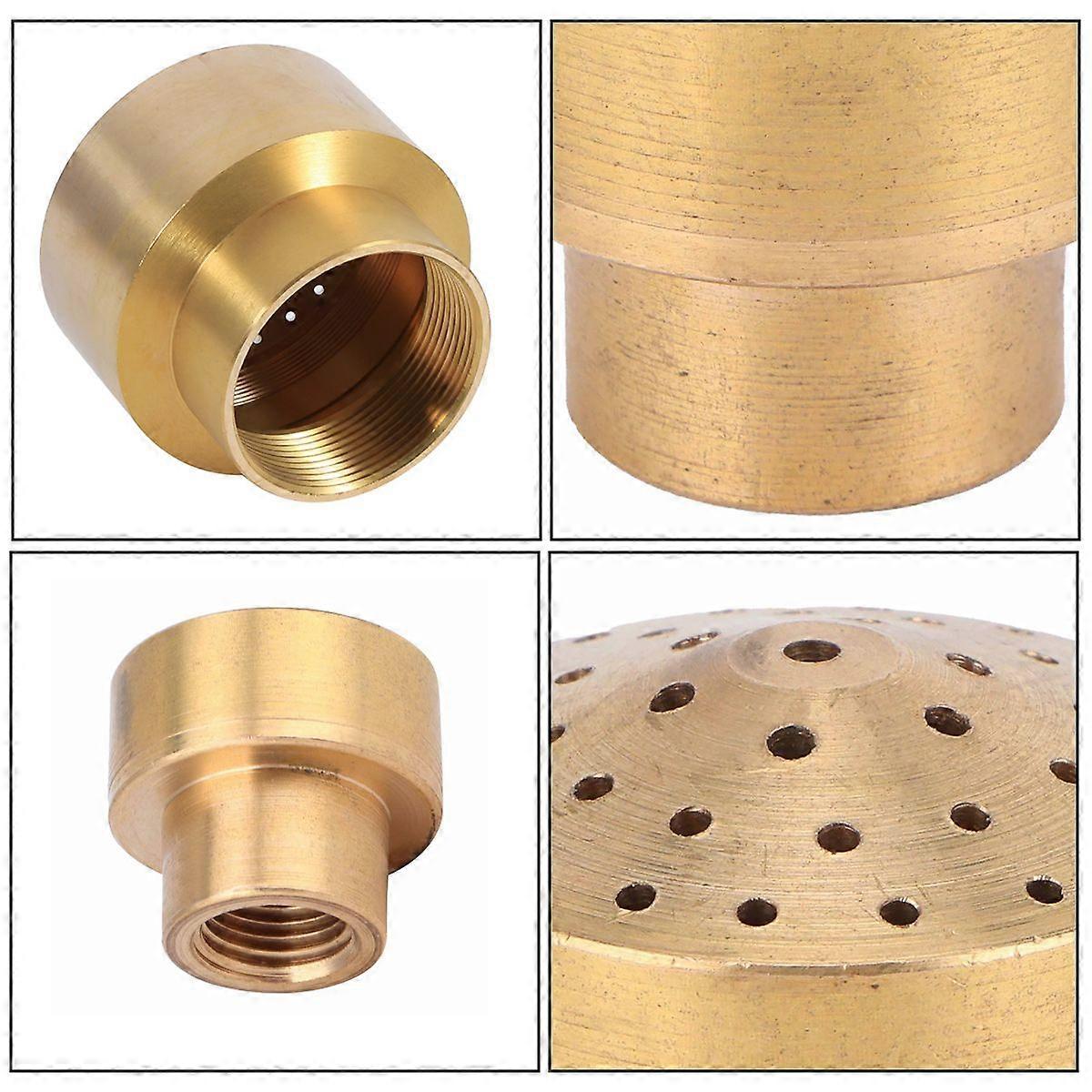 2" Brass Column Garden Landscape Pond Fireworks Shape Fountain Nozzle ...