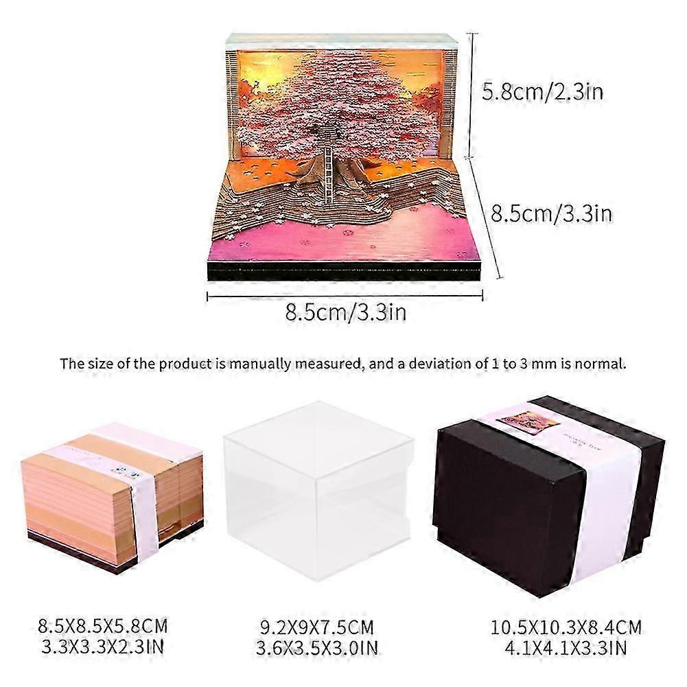 3D Art Calendar Memo Pad 2026 2026 Weekly Planner Clear Layout Great ...