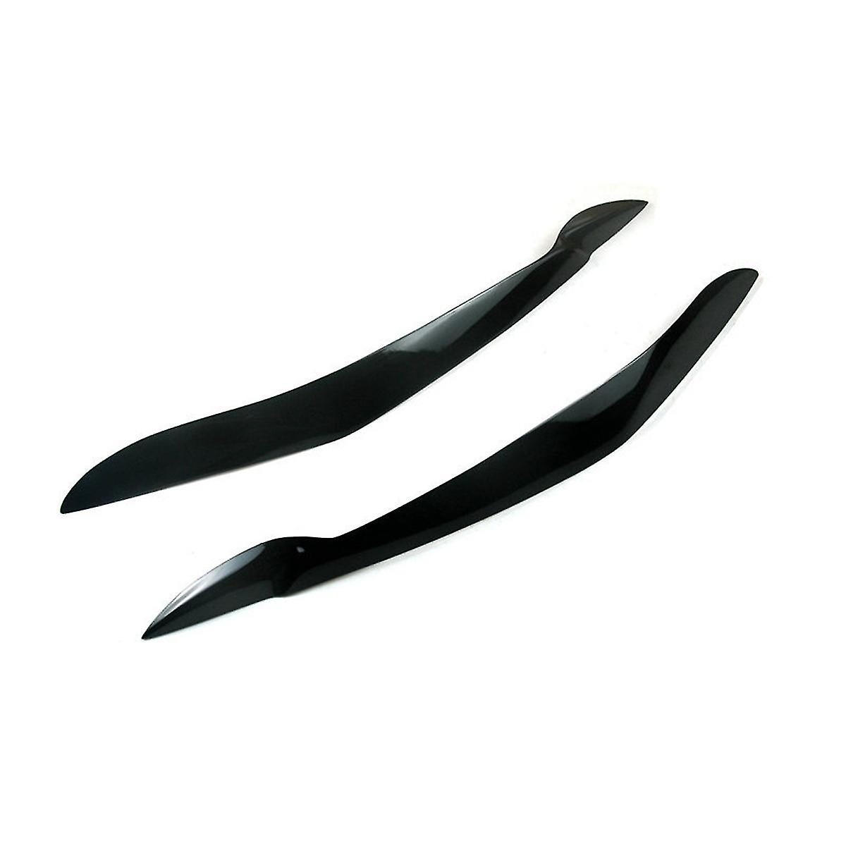 Car Front Resin Headlight Eyebrow Eyelid Cover Trim For X5 E70 2007 ...