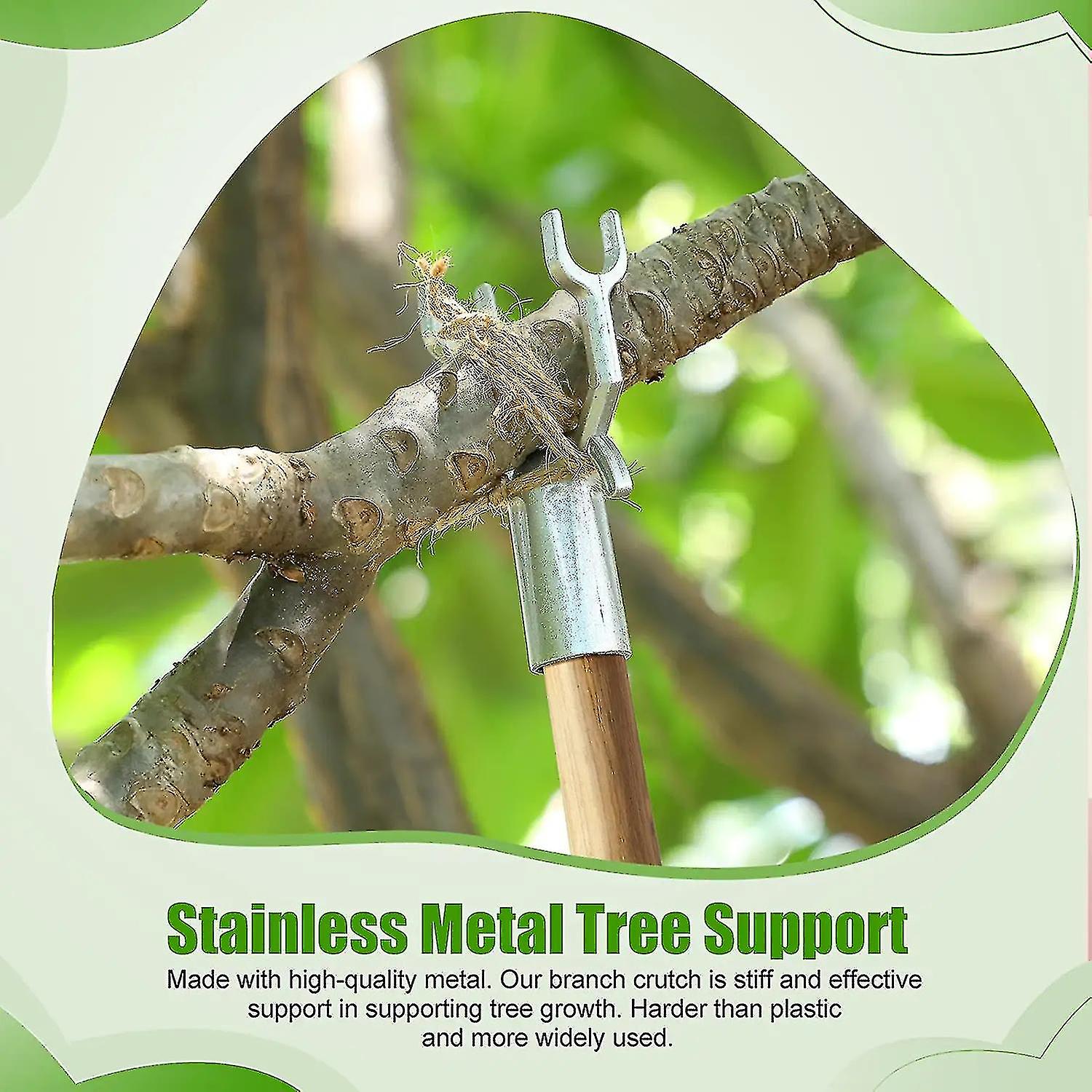 6 Pcs Metal Tree Branch Support, Tree Brace Branch Crutch Tree ...