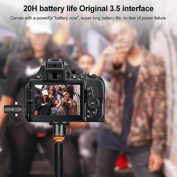 Ap031-1 3 In 1 Noise Reduction Lavalier Wireless Microphone | Fruugo UK