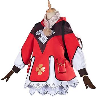 Genshincosplay Uniform Klee Klänning Alla Tecken Cosplay Outfit ...