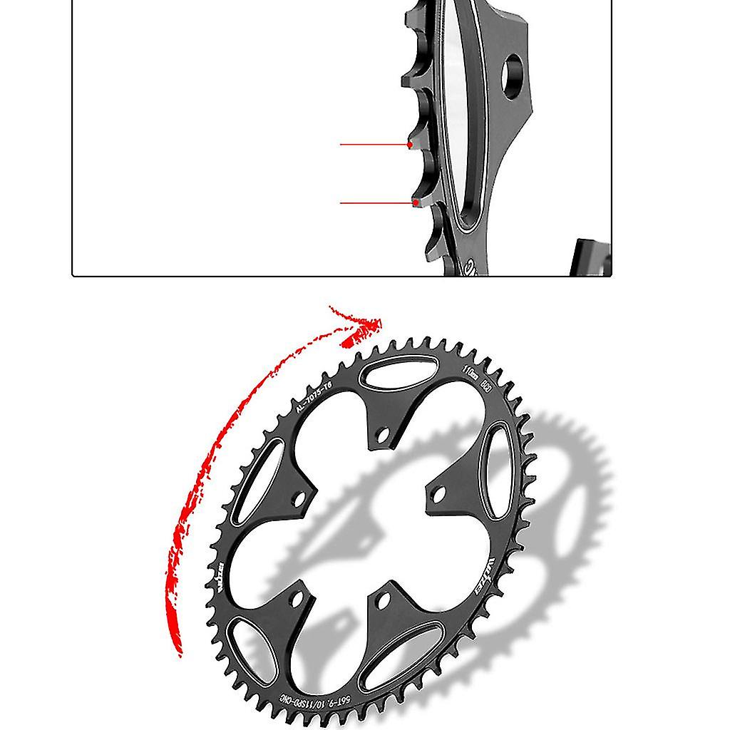 130BCD 50/52/54/56/58/60T Round Narrow Wide Sprockets MTB Road Bike ...