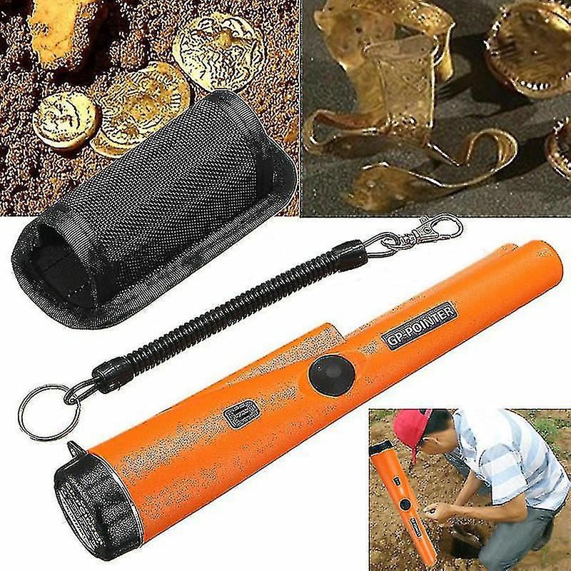 Handheld Metal Detector 360 Side Detection With Led Pinpoint Metal ...