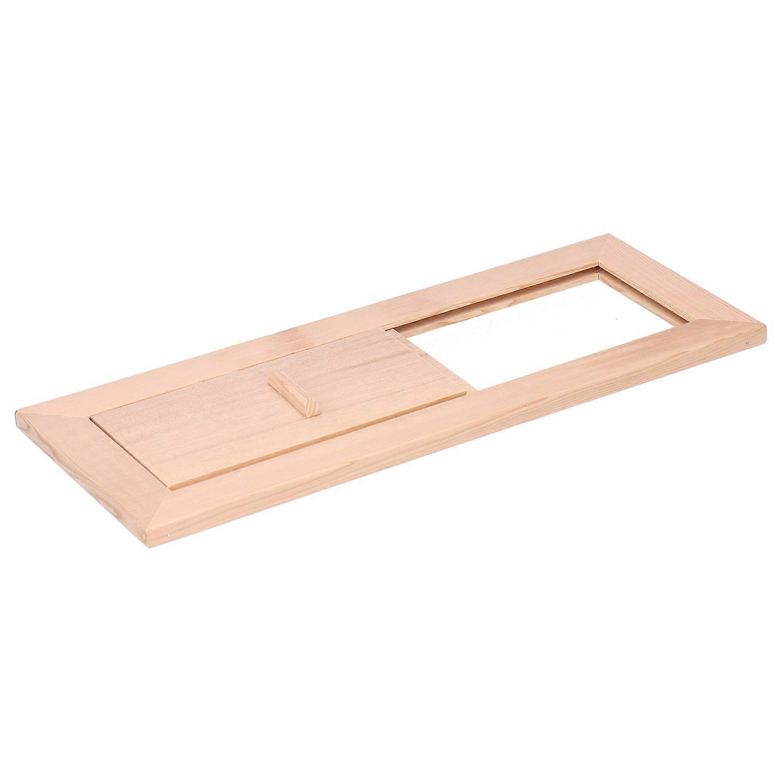 Sauna Wooden Adjustable Air Vent Grille Panel for Steam Room ...