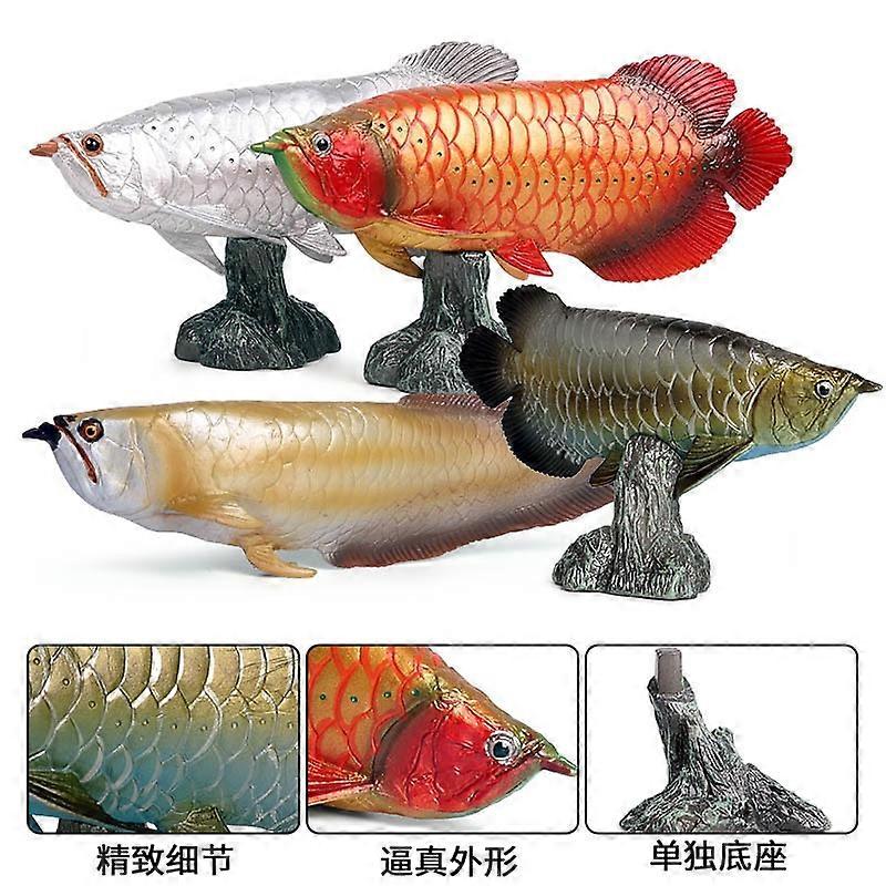 Fish Animals Model Action Figure Simulation Sea Animal Action Figures ...